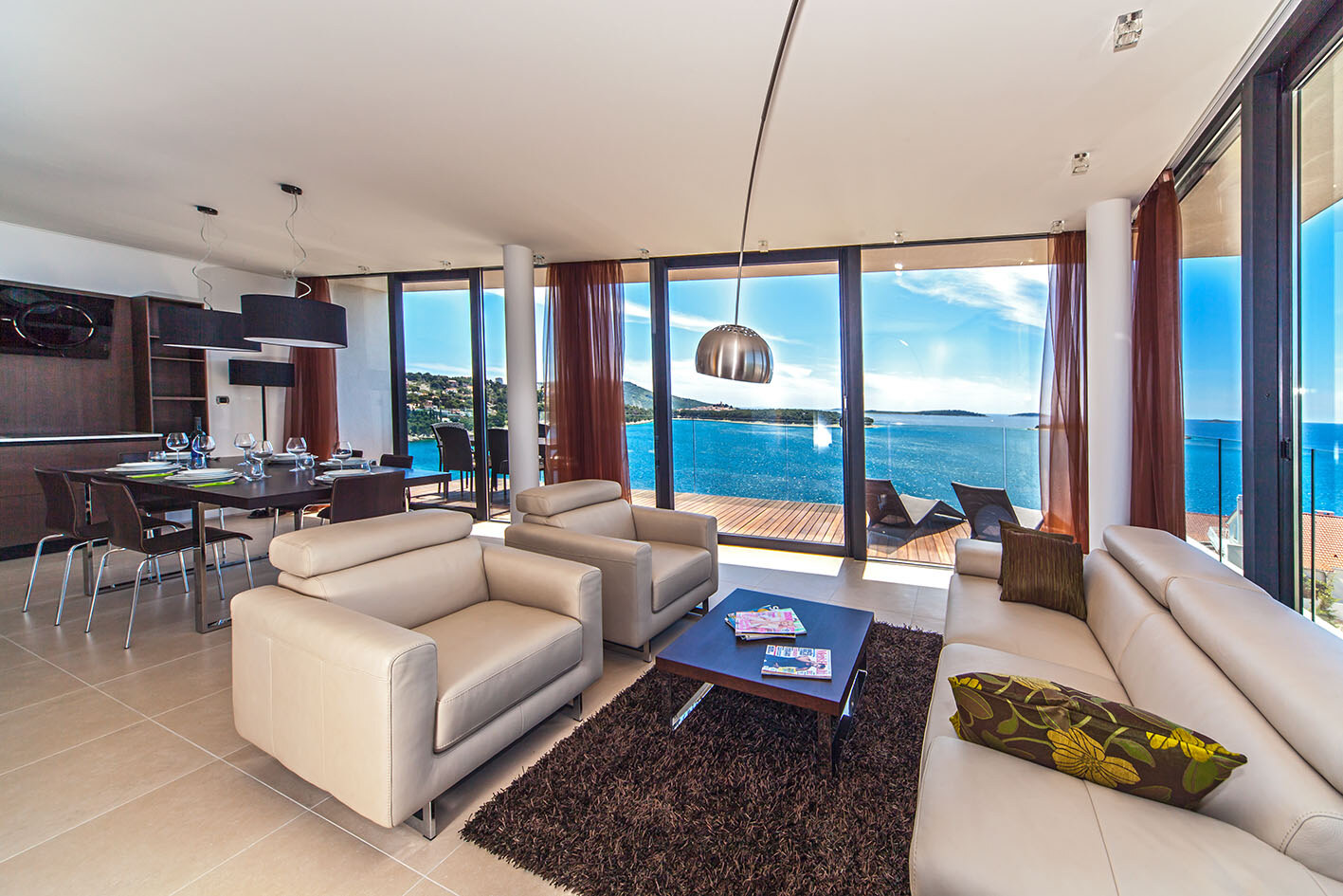 Croatian coast luxury VIP no. 3 apartment Primosten