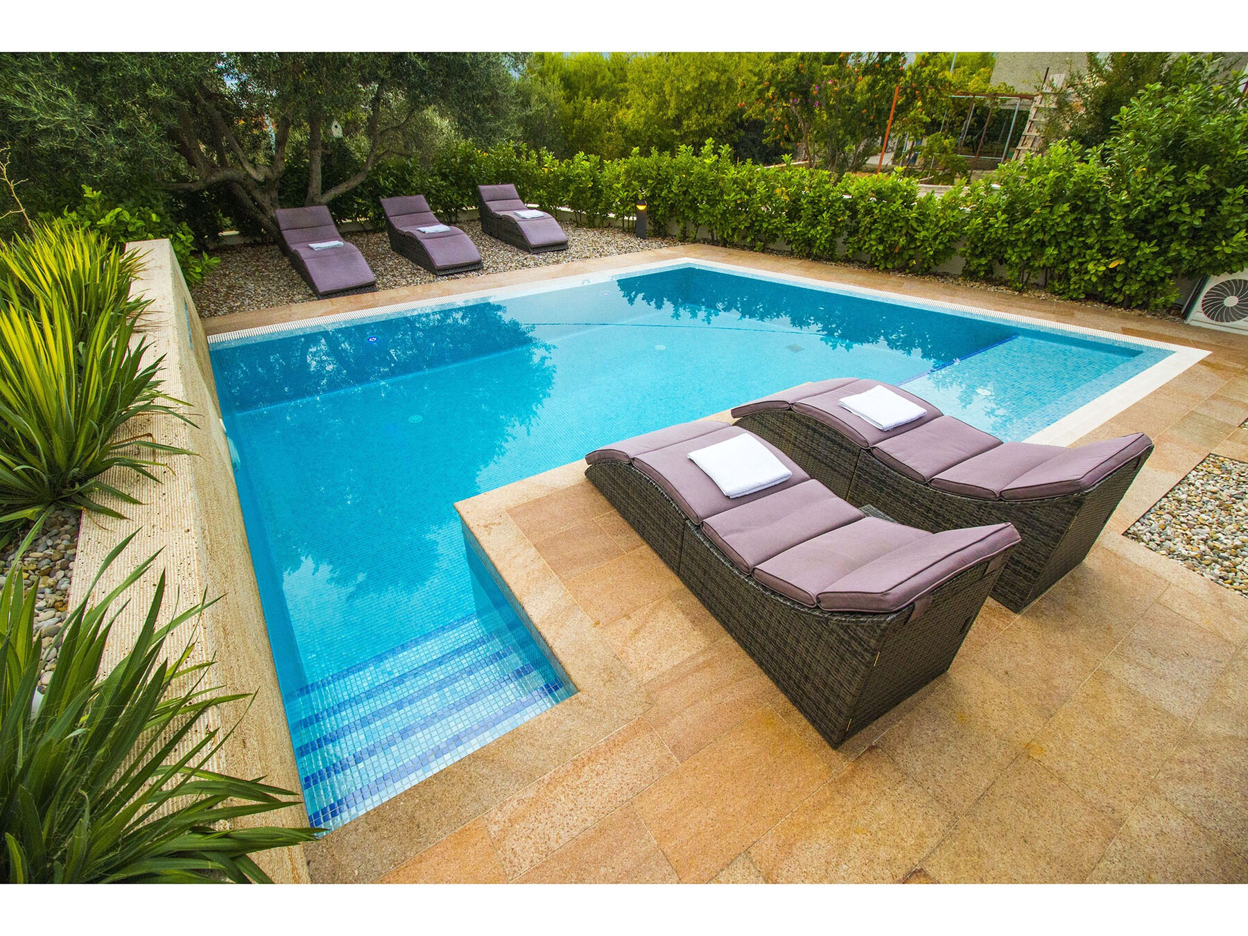 Pool Villa relax Trogir Riviera Croatia