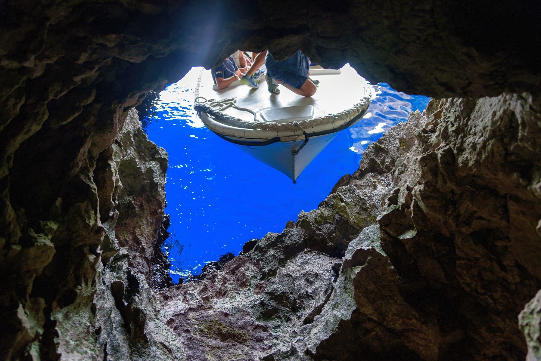 Visit Blue and Green Cave - Santo