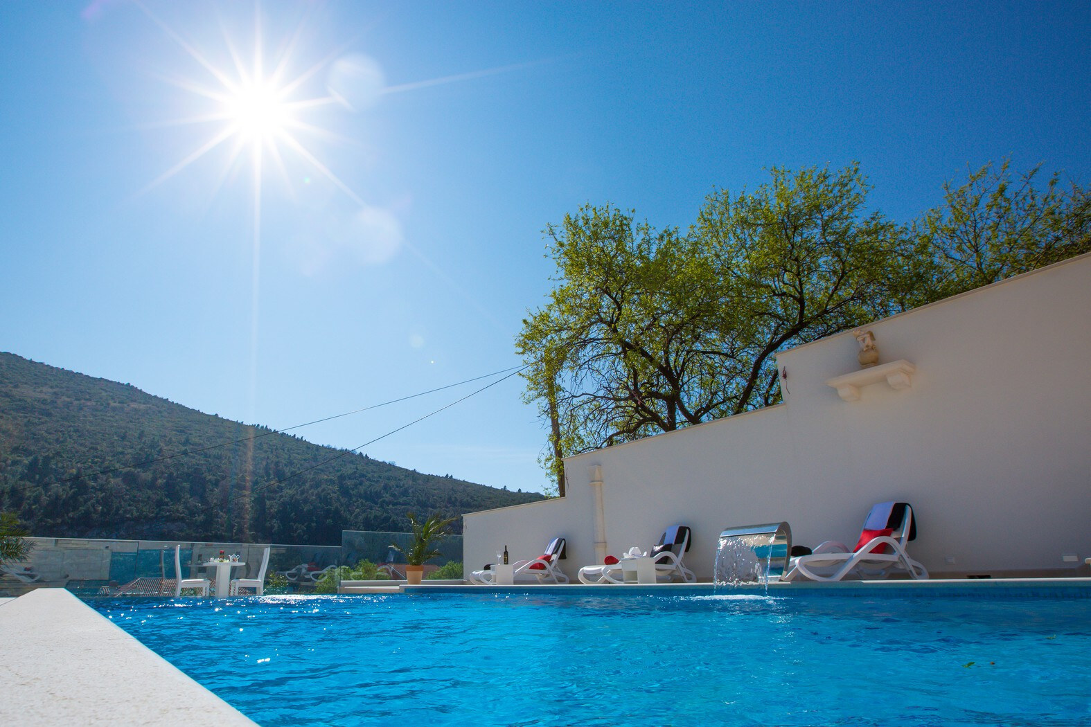 Seafront pool Villa Rozat Dubrovnik Riviera - Santo